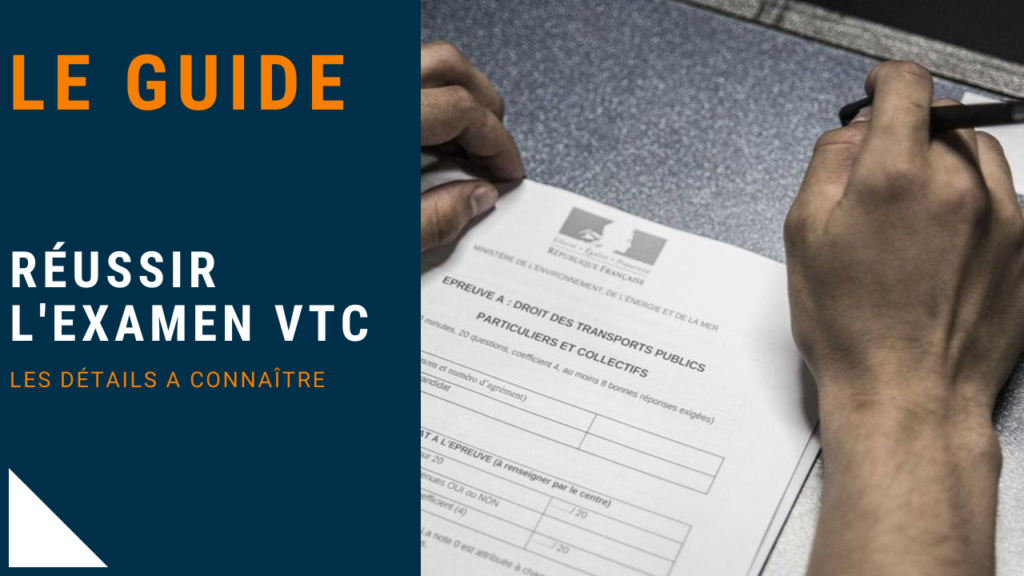 Examen VTC - Guide complet sur l'Examen de chauffeur VTC